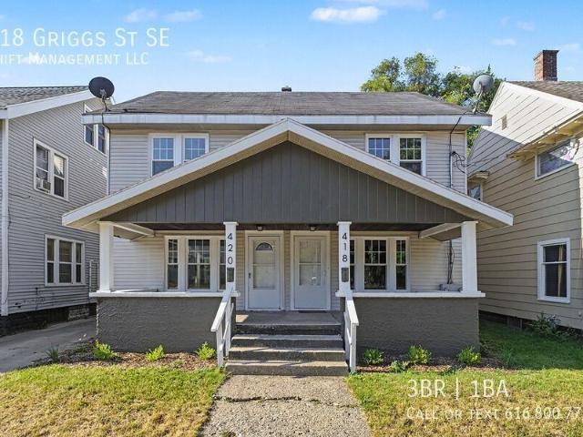 3 BR, 1 BA Apartment 418 Griggs St SE, Grand Rapids, MI 49507