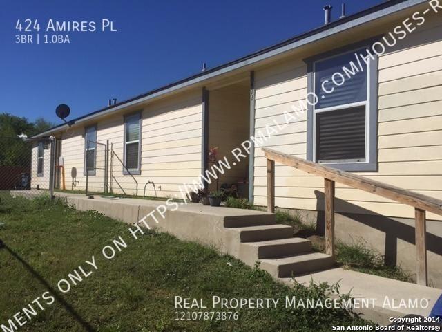 3 BR, 1 BA Apartment 424 Amires Pl, San Antonio, TX 78237