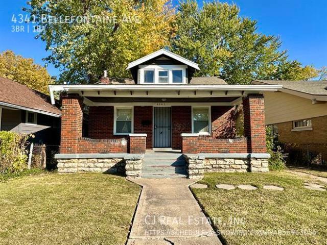 3 BR, 1 BA Apartment 4341 Bellefontaine Ave, Kansas City, MO 64130