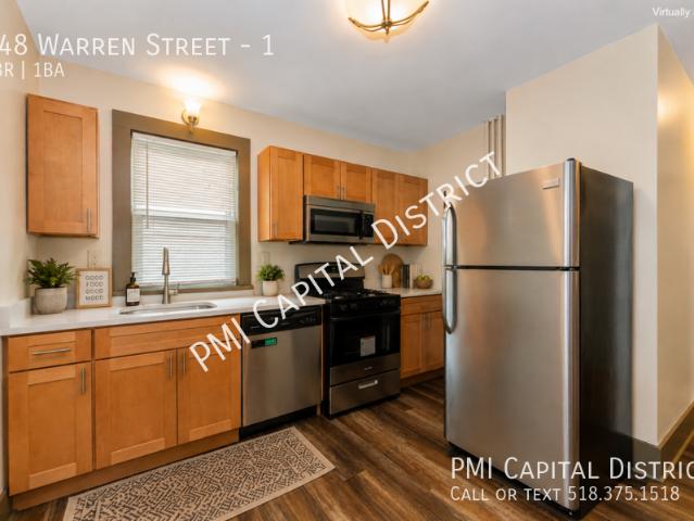 3 BR, 1 BA Apartment 548 Warren Street, Albany, NY 12208