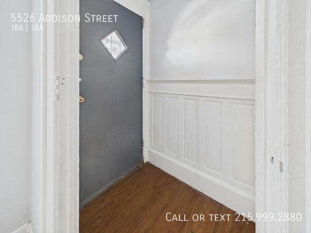 3 BR, 1 BA Apartment 5526 Addison Street, Philadelphia, PA 19143