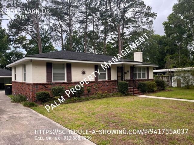 3 BR, 1 BA Apartment 5545 Varn Dr Savannah, GA 31405