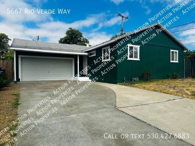 3 BR, 1 BA Apartment 5667 Rio Verde Way, North Highlands, CA 95660