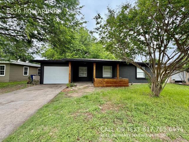 3 BR, 1 BA Apartment 5836 Pollard Dr, Westworth Village, TX 76114
