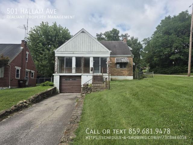 3 BR, 1 BA Apartment 501 Hallam Ave, Erlanger, KY 41018