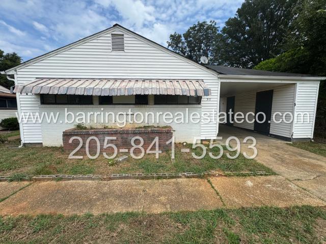 3 BR, 1 BA Apartment 517 Grant St, Midfield, AL 35228