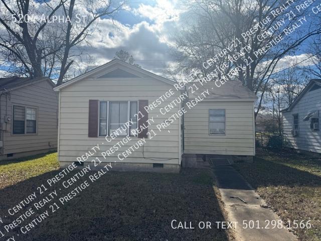 3 BR, 1 BA Apartment 5204 Alpha St, North Little Rock, AR 72117