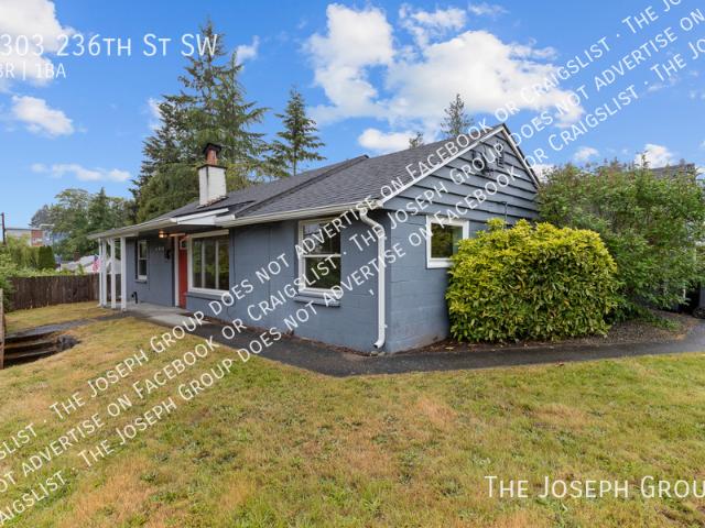 3 BR, 1 BA Apartment 5303 236th St SW, Mountlake Terrace, WA 98043