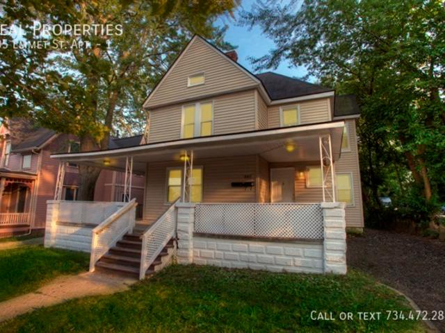 3 BR, 1 BA Apartment 605 Emmet St. Apt Ypsilanti, MI 48197