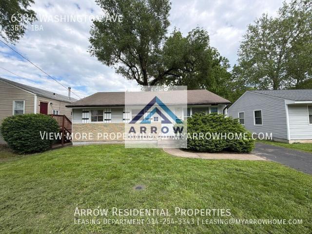 3 BR, 1 BA Apartment 6334 Washington Ave, Berkeley, MO 63134