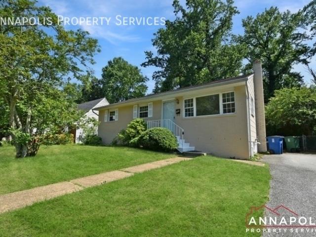 3 BR, 1 BA Apartment 747 Warren Drive, Annapolis, MD 21403