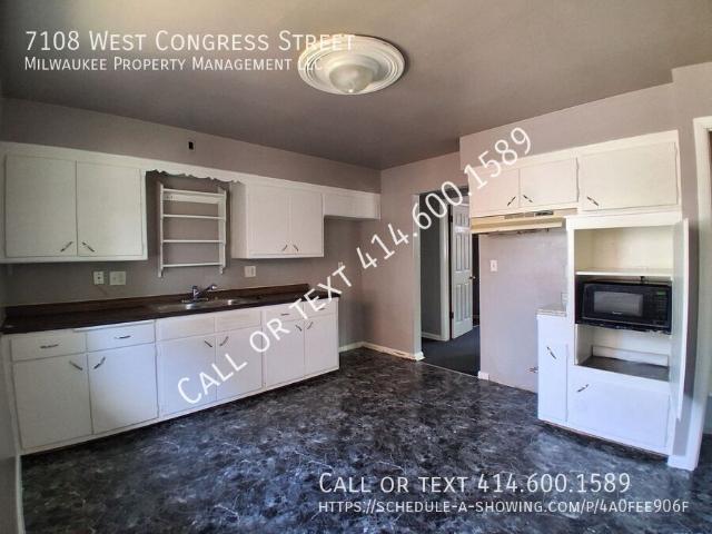 3 BR, 1 BA Apartment 7108 West Congress Street, Milwaukee, WI 53218