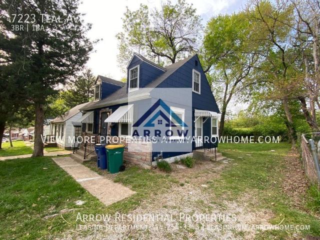 3 BR, 1 BA Apartment 7223 Teal Ave, Saint Louis, MO 63133