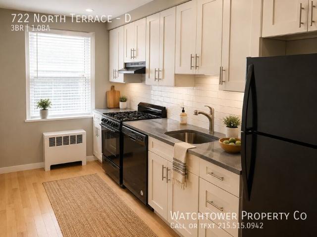 3 BR, 1 BA Apartment 722 North Terrace, Philadelphia, PA 19123