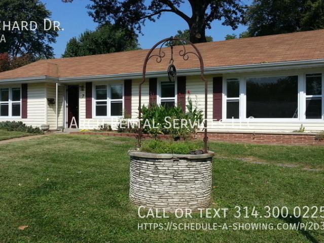 3 BR, 1 BA Apartment 7 Orchard Dr Florissant, MO 63033