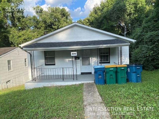 3 BR, 1 BA Apartment 8806 College Ave Jennings, MO 63136