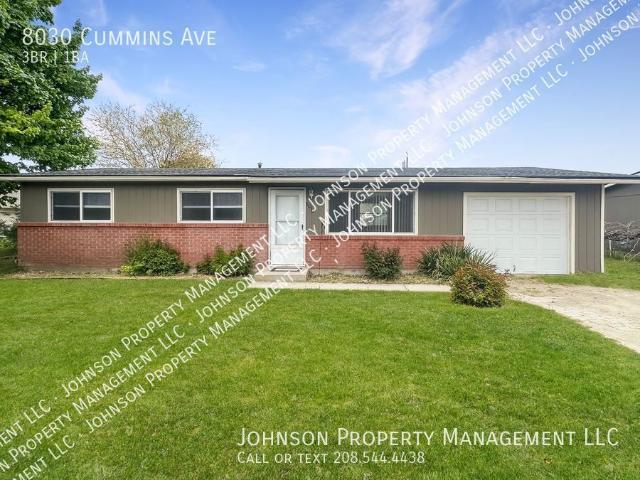 3 BR, 1 BA Apartment 8030 Cummins Ave, Boise, ID 83709