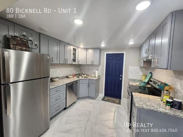 3 BR, 1 BA Apartment 80 Bicknell Rd, Ashford, CT 06278