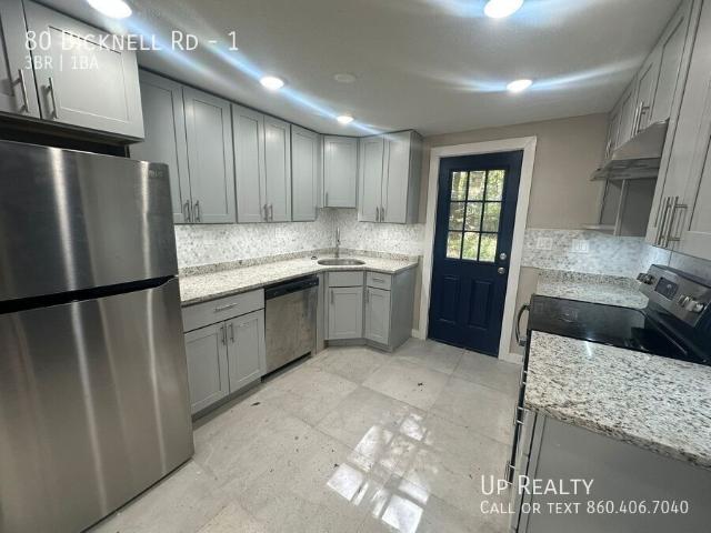 3 BR, 1 BA Apartment 80 Bicknell Rd, Ashford, CT 06278