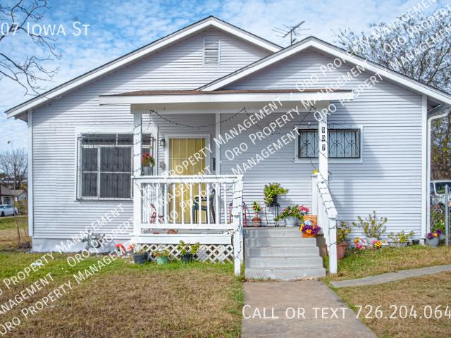 3 BR, 1 BA Apartment 907 Iowa St, San Antonio, TX 78210