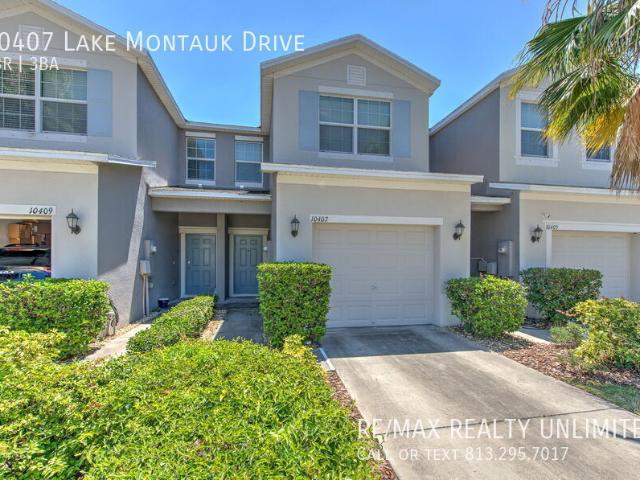 3 BR, 2.5 BA Apartment 10407 Lake Montauk Drive, Riverview, FL 33578