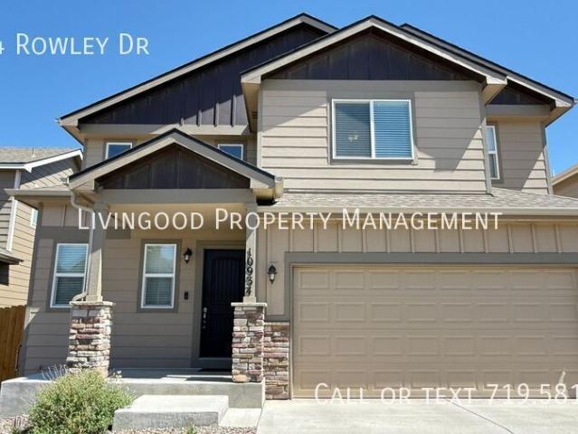 3 BR, 2.5 BA Apartment 10934 Rowley Dr, Colorado Springs, CO 80925