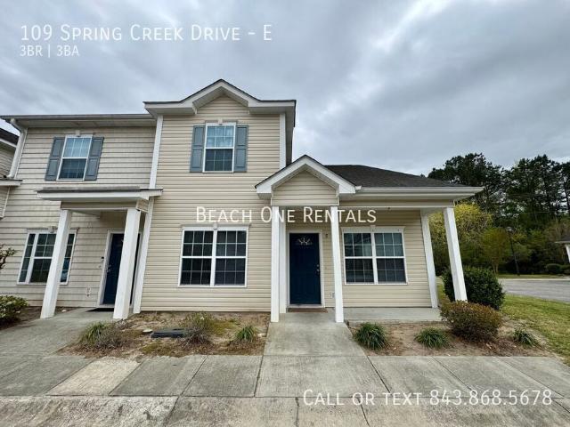 3 BR, 2.5 BA Apartment 109 Spring Creek Drive, Myrtle Beach, SC 29588