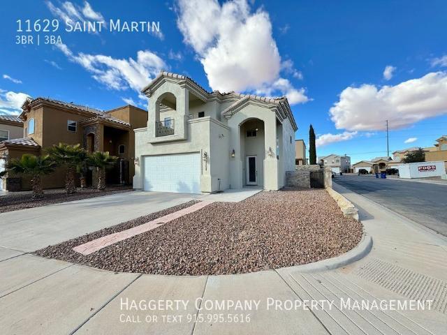 3 BR, 2.5 BA Apartment 11629 Saint Martin, El Paso, TX 79936