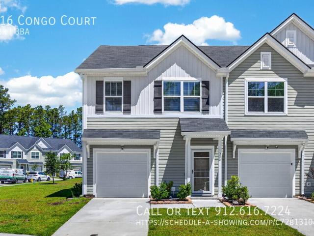 3 BR, 2.5 BA Apartment 116 Congo Court, Pooler, GA 31322