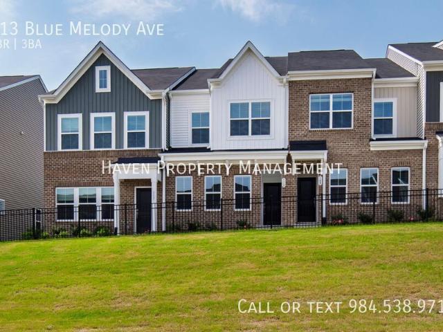3 BR, 2.5 BA Apartment 113 Blue Melody Ave, Garner, NC 27529