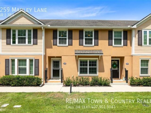 3 BR, 2.5 BA Apartment 1259 Marley Lane, Winter Springs, FL 32708