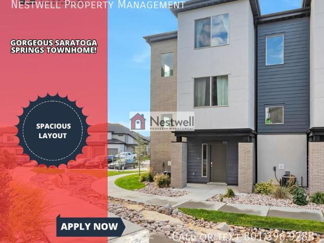 3 BR, 2.5 BA Apartment 126 W Harvest Village Ln, Saratoga Springs, UT 84045