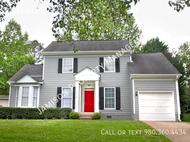 3 BR, 2.5 BA Apartment 13518 Dansville Drive, Pineville, NC 28134