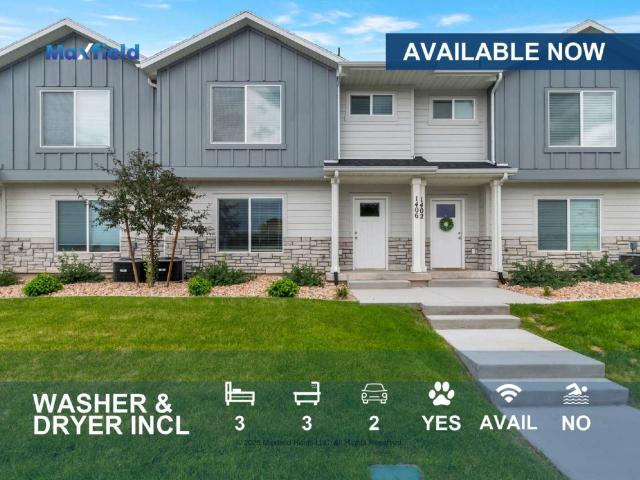 3 BR, 2.5 BA Apartment 1406 N Meadow Lane, Spanish Fork, UT 84660