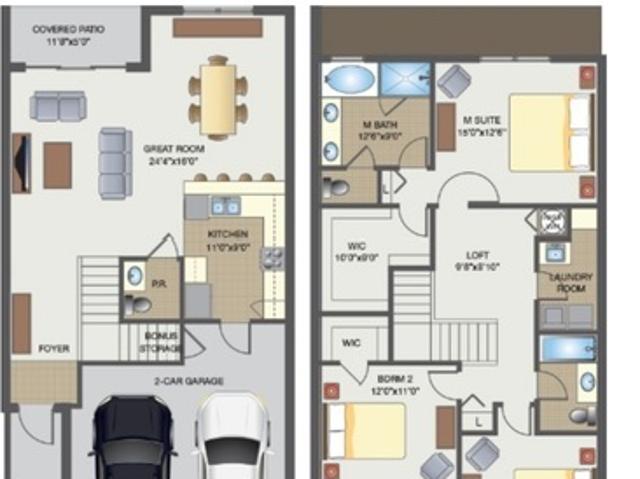 3 BR, 2.5 BA Apartment 15851 Portofino Springs Boulevard, Unit 106, Fort Myers, FL 33908