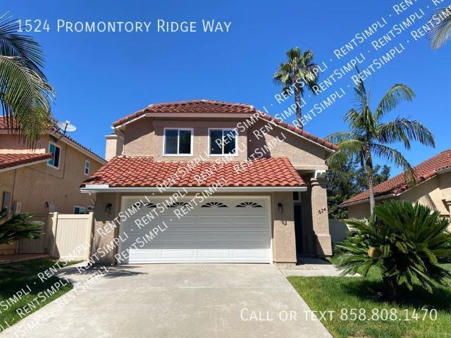 3 BR, 2.5 BA Apartment 1524 Promontory Ridge Way, Vista, CA 92081