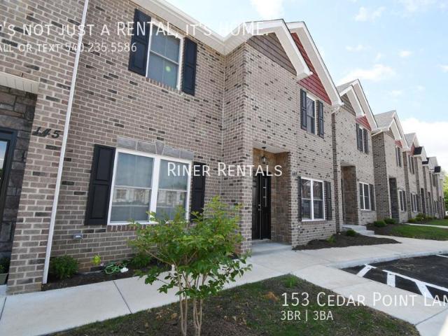 3 BR, 2.5 BA Apartment 153 Cedar Point Lane, Harrisonburg, VA 22802