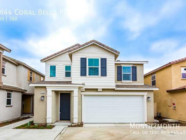 3 BR, 2.5 BA Apartment 1644 Coral Bells PI, Upland, CA 91784