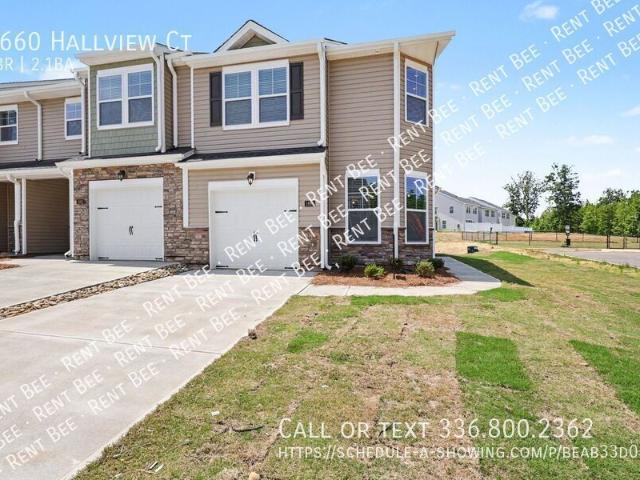 3 BR, 2.5 BA Apartment 1660 Hallview Ct, Kernersville, NC 27284