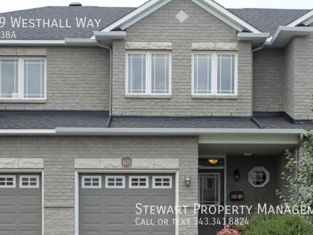 3 BR, 2.5 BA Apartment 1619 Westhall Way, Ottawa, ON K2M 0G7