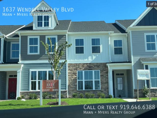 3 BR, 2.5 BA Apartment 1637 Wendell Valley Blvd, Wendell, NC 27591