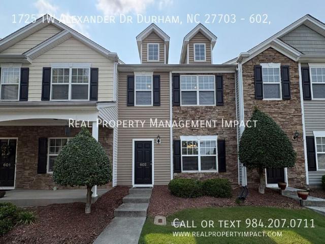 3 BR, 2.5 BA Apartment 1725 TW Alexander Dr Durham, NC 27703, Durham, NC 27703