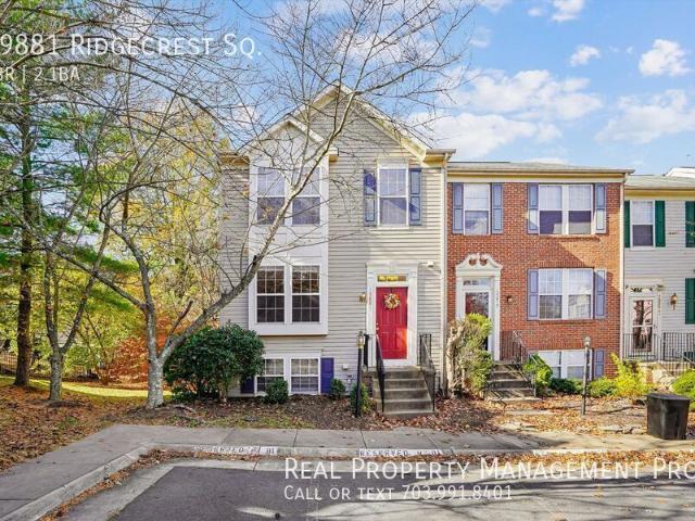 3 BR, 2.5 BA Apartment 19881 Ridgecrest Sq Ashburn, VA 20147