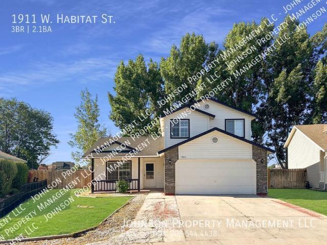 3 BR, 2.5 BA Apartment 1911 W. Habitat St Nampa, ID 83651