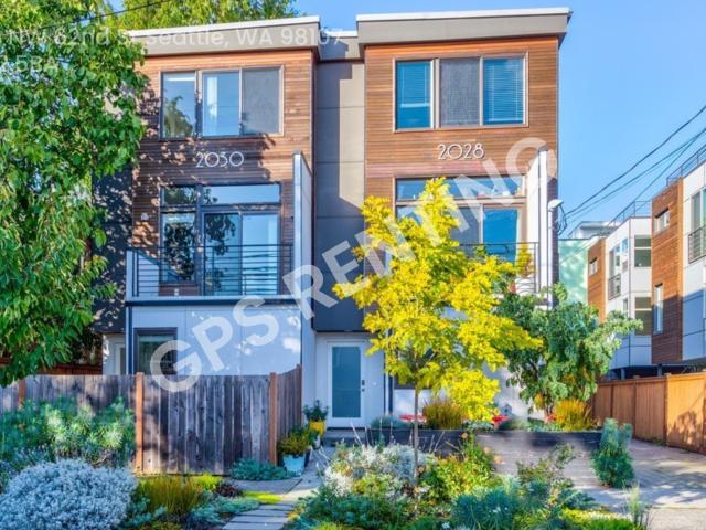 3 BR, 2.5 BA Apartment 2030 NW 62nd St, Seattle, WA 98107