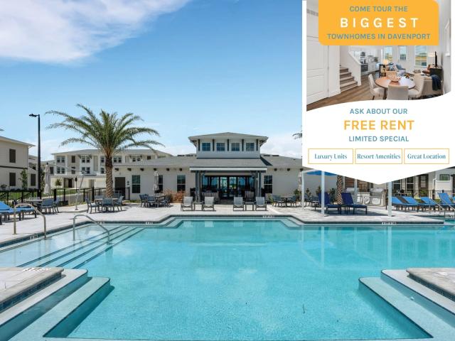 3 BR, 2.5 BA Apartment 2115 Palmer Rd Unit 2490, Davenport, FL 33837