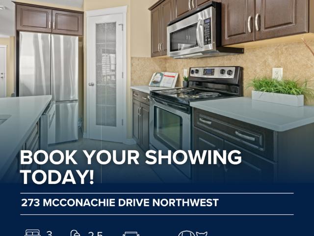 3 BR, 2.5 BA Apartment 273 McConachie Dr NW, Edmonton, AB T5Y 0M7