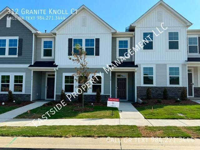 3 BR, 2.5 BA Apartment 312 Granite Knoll Ct, Rolesville, NC 27571