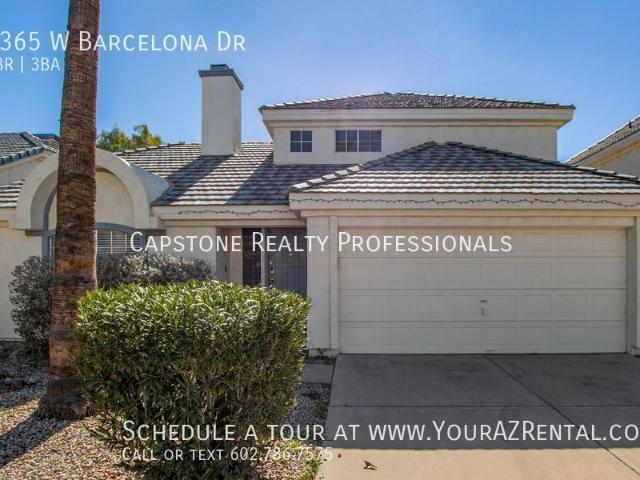 3 BR, 2.5 BA Apartment 3365 W Barcelona Dr, Chandler, AZ 85226