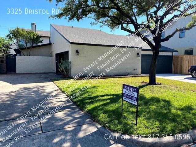 3 BR, 2.5 BA Apartment 3325 Bristol Rd, Fort Worth, TX 76107